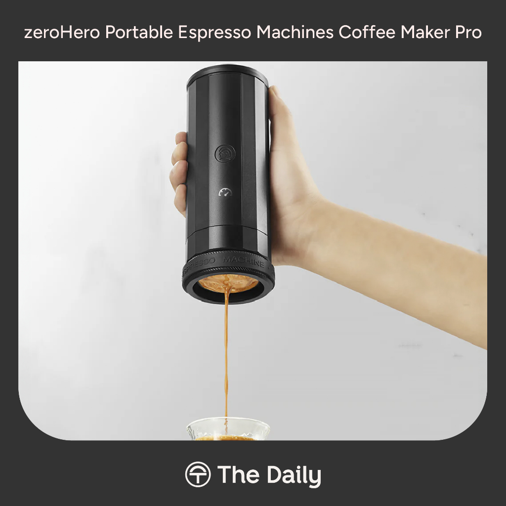 Jual zeroHero Portable Espresso Machine Coffee Maker - Mesin Espresso ...