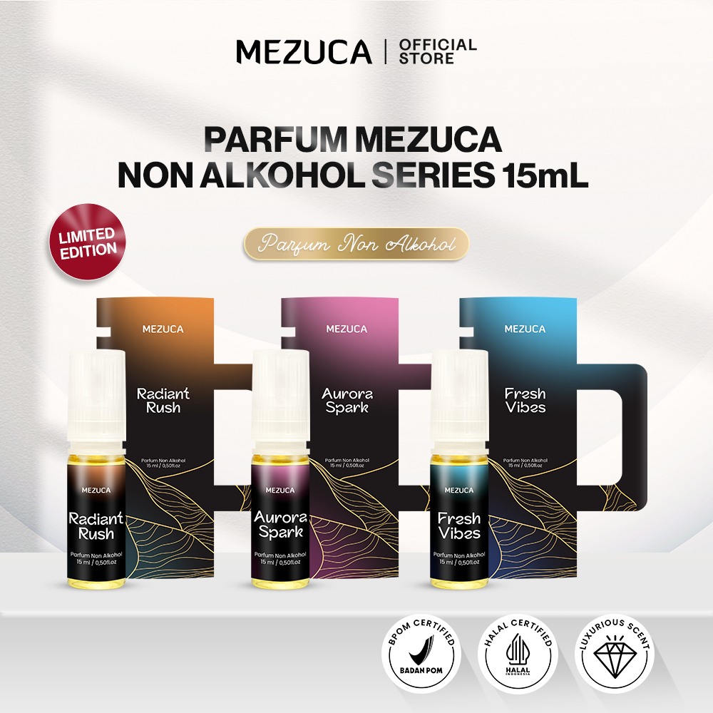 Jual Parfum MEZUCA Non Alkohol Series 15mL Botol Tetes Paper Series Eau ...