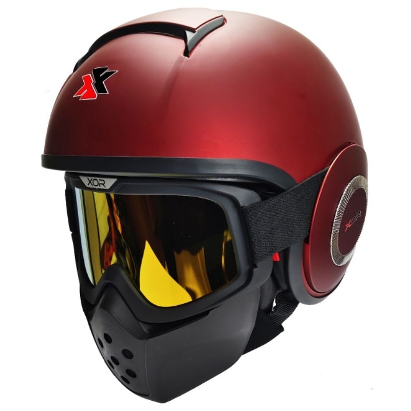 Jual Helm XOR Raw Night Rider | Shopee Indonesia