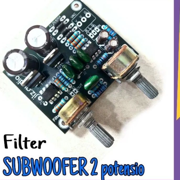 Jual filter subwofer 2 potensio+freq | Shopee Indonesia