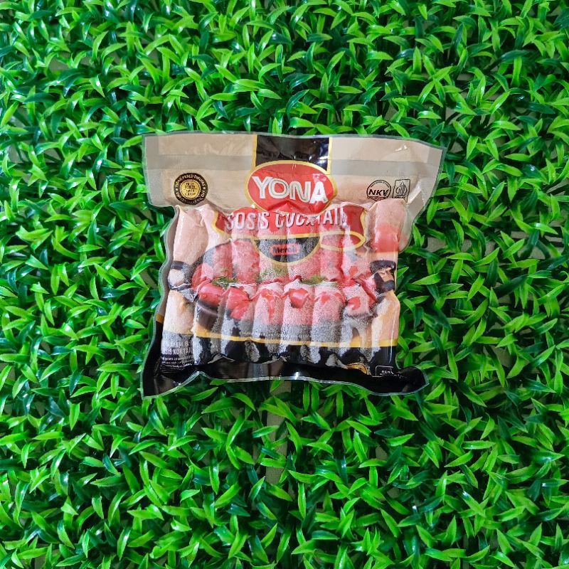 Jual Yona Sosis Ayam & Sapi Cocktail Merah - Berat 450 Gr | Shopee ...