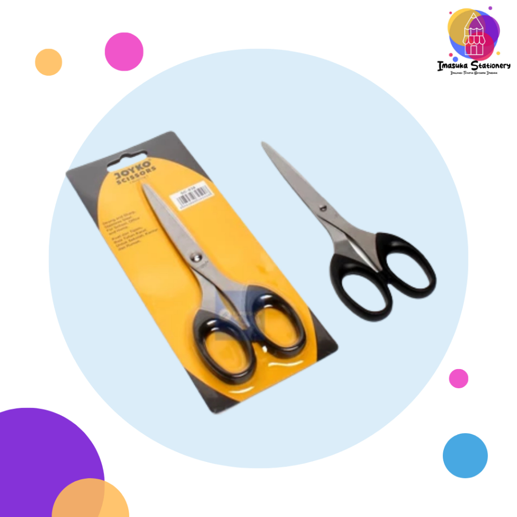 Jual Gunting Scissors Joyko Stainless SC - 828/838/848 | Shopee Indonesia