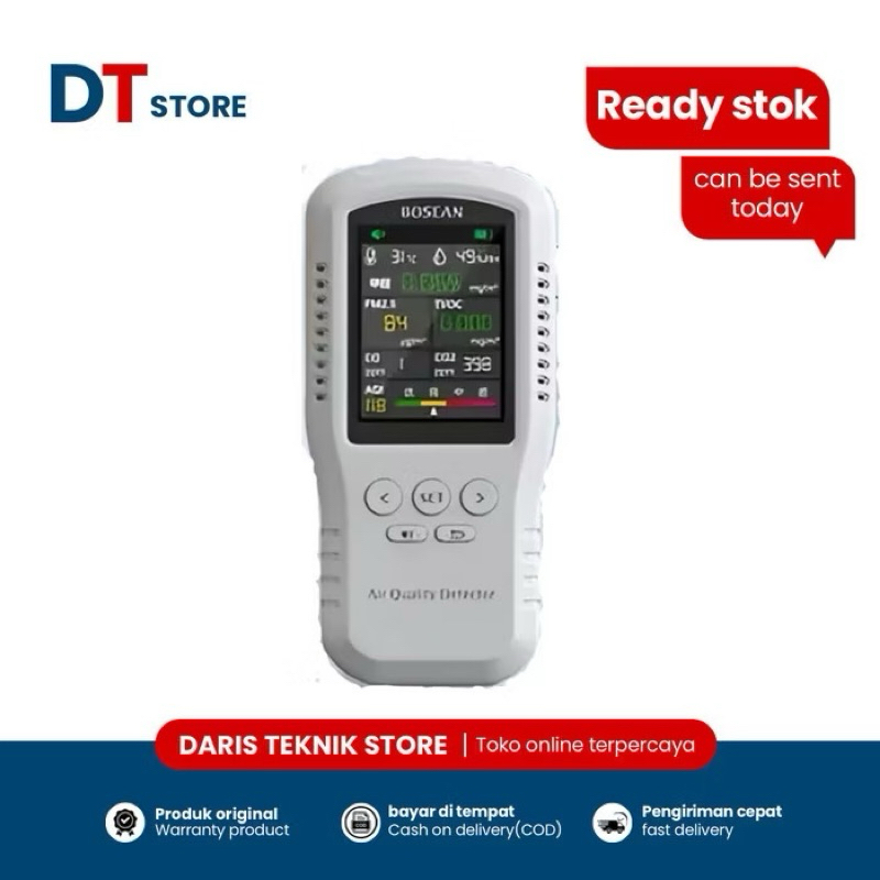 Jual Alat monitor kualitas udara berkualitas dari Bosean Dengan 7 ...