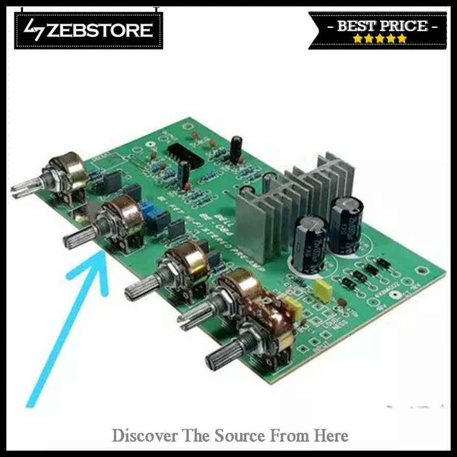 Jual Potensio Mini A-PLUS Mono Audio Amplifier 100K with Cover | Shopee ...