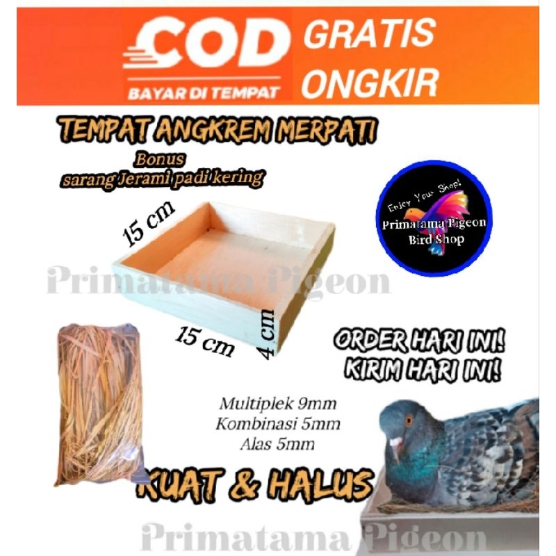 Jual Tempat Angkrem Merpati free Sarang / Wadah Angkrem / Wadah Sarang ...