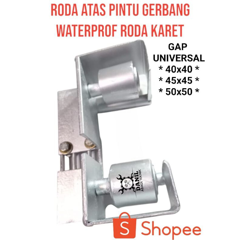 Jual Roda Atas Pintu Pagar Dorong Waterfom Universal Bisa Untuk Ukuran ...