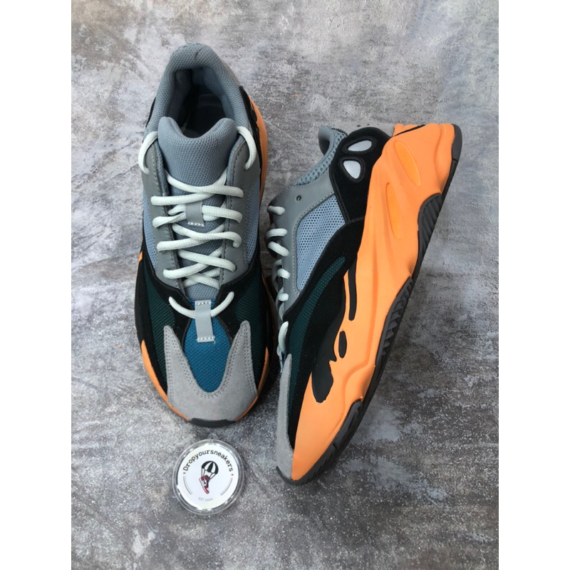 Jual ADIDAS YEEZY 700 ‘Wash Orange’ (100% Original Authentic) | Shopee ...