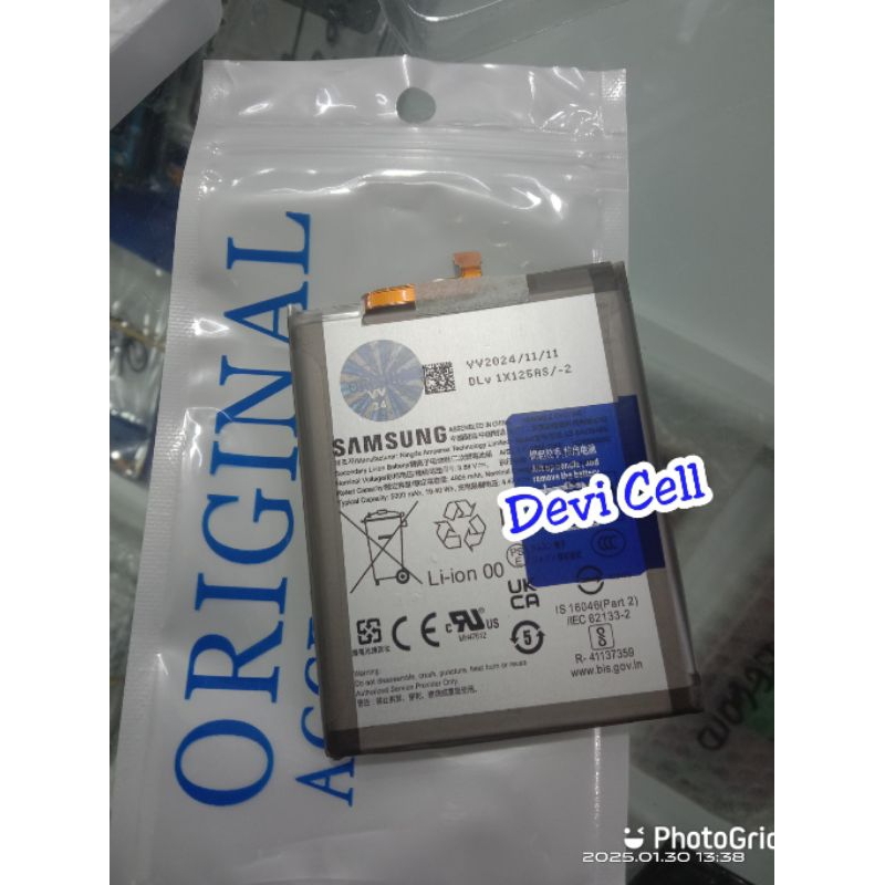 Jual Baterai batrei Samsung A55 5G EB-BA256ABS original | Shopee Indonesia