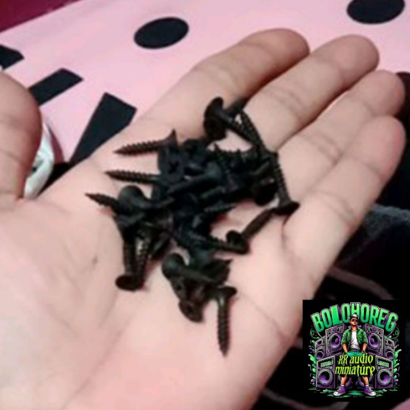 Jual scrup baja / skrup hitam | Shopee Indonesia