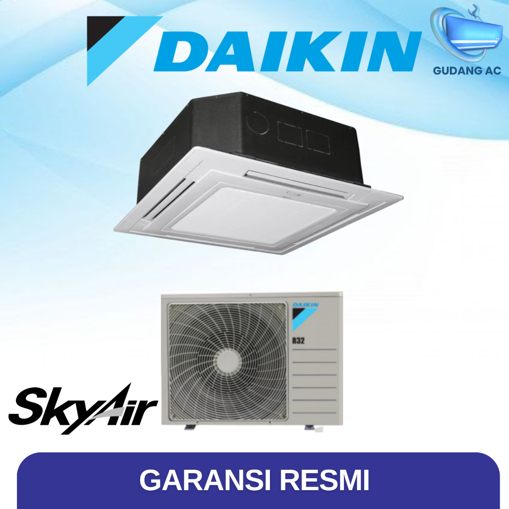 Jual AC Cassette 3 PK Daikin 3PK 1 Phase FCE71AV14 Wireless SCE71AVL ...