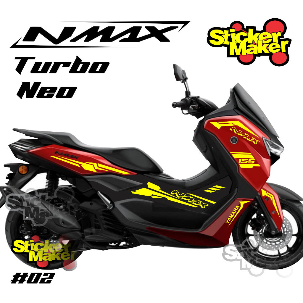 Jual STICKER CUTTING - LIS STRIPING NMAX TURBO/NEO/NEO'S (sticker ...
