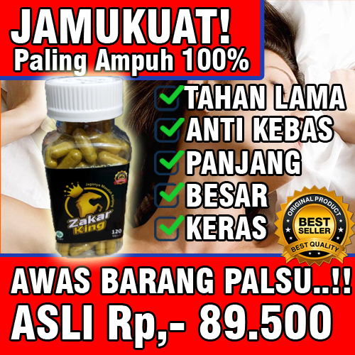Jual JAMU SUAMI KUAT LAMA HERBAL STAMINA PRIA KUAT TAHAN LAMA ZAKAR KING Original Kapsul Untuk ...