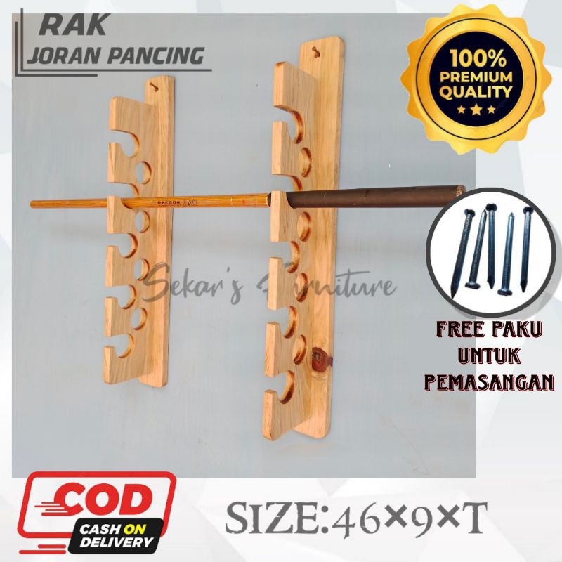 Jual RAK JORAN DINDING.... Rak joran dinding kayu pinus Rak joran ...