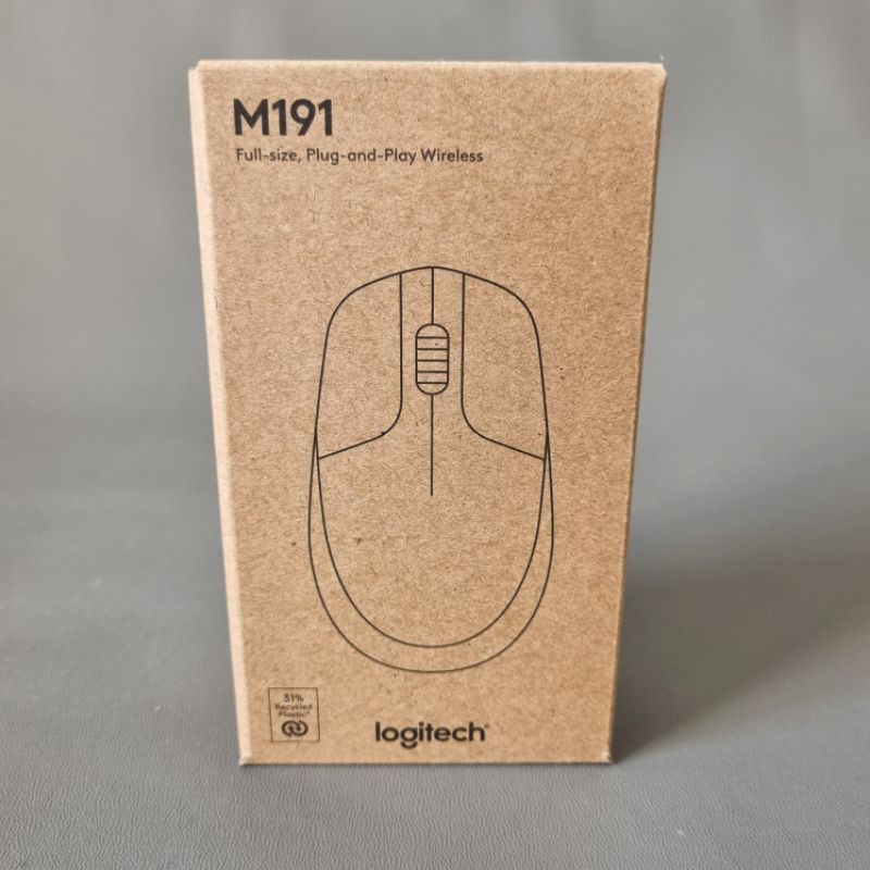 Jual Logitech M191 Full Size Wireless Mouse Original Garansi Resmi ...