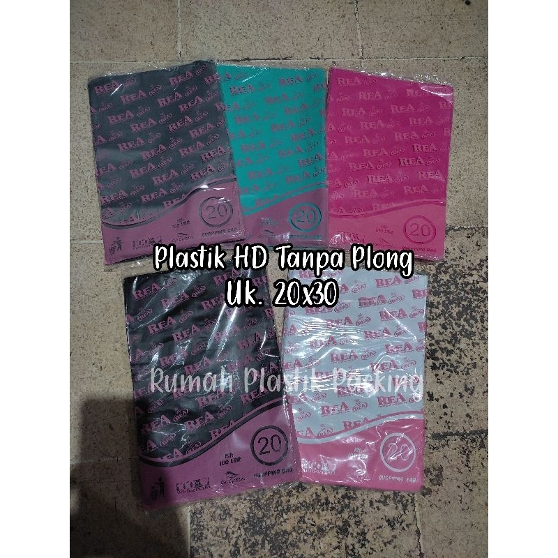 Jual Plastik packing HD tanpa plong uk 20x30 Merk Rea plastik online ...