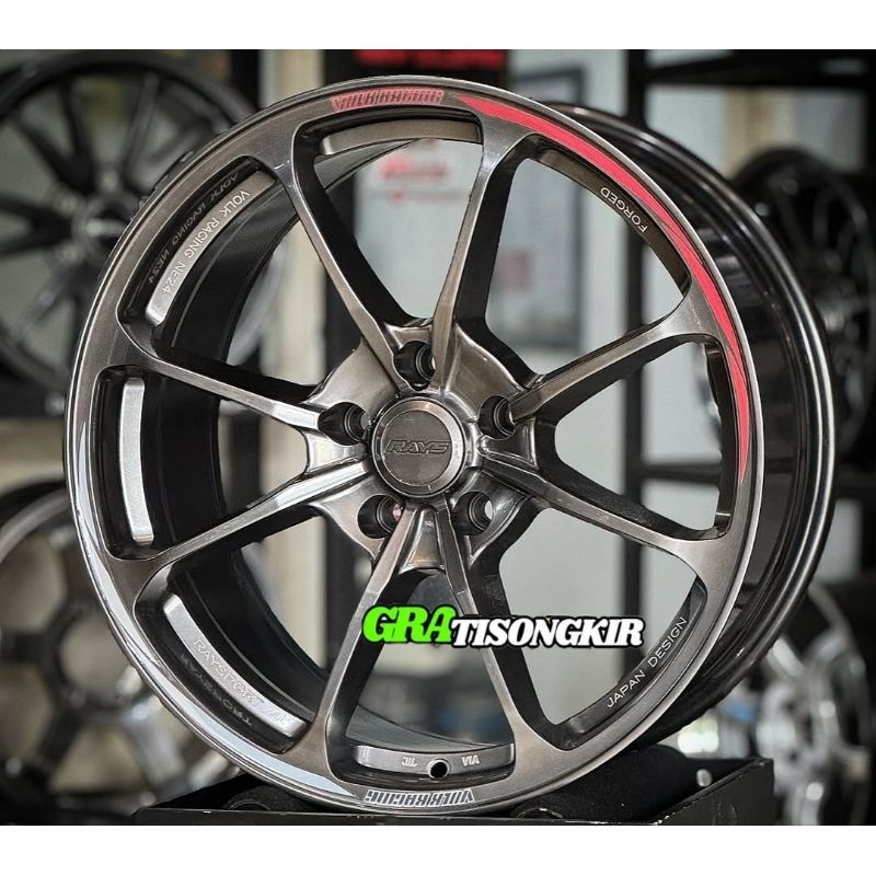 Jual velg mobil ring 18 RAYS NE24 LEBAR 8,5 velg racing r18 velg mobil racing Innova Reborn ...
