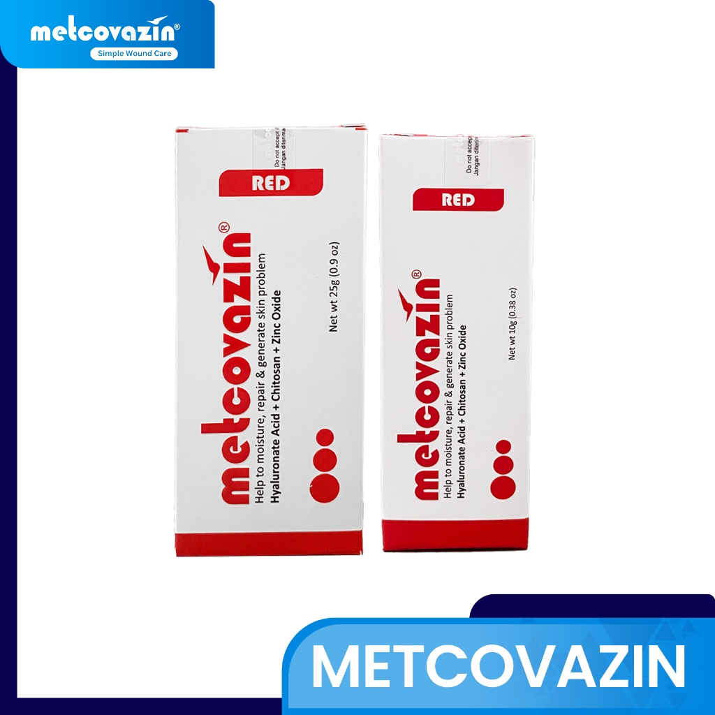 Jual METCOVAZIN RED MERAH 10GRAM 25GRAM SELALU READY !! | Shopee Indonesia