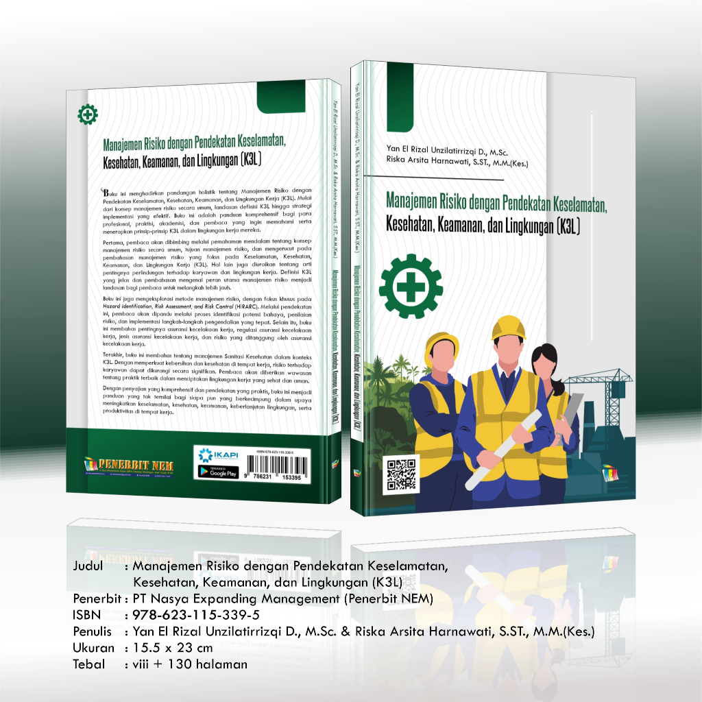 Jual Buku Manajemen Risiko dengan Pendekatan Keselamatan, Kesehatan ...