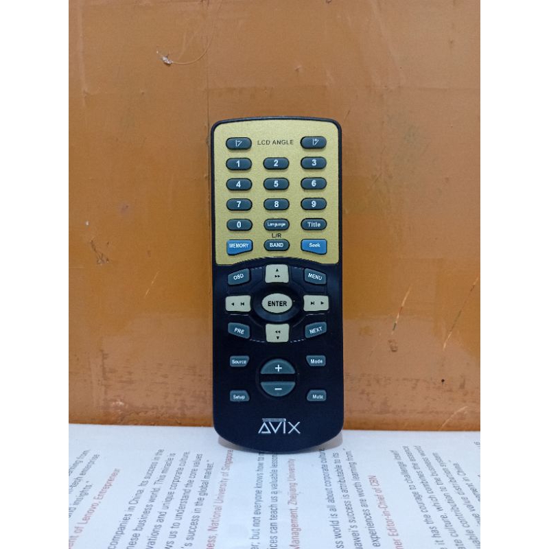 Jual REMOTE CONTROL HEAD UNIT AVIX ORIGINAL | Shopee Indonesia