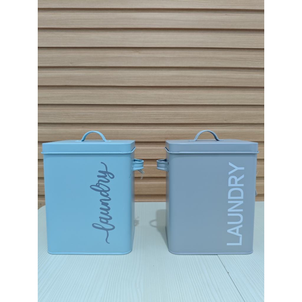 Jual INFORMA Laundry Powder Box Tempat Detergent Kotak Deteregent Warna ...