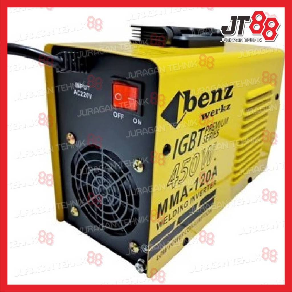 Jual BZ8914 BENZ 450 Watt Mesin Las Listrik MMA Inverter Travo Trafo IGBT Inverter Welding ...