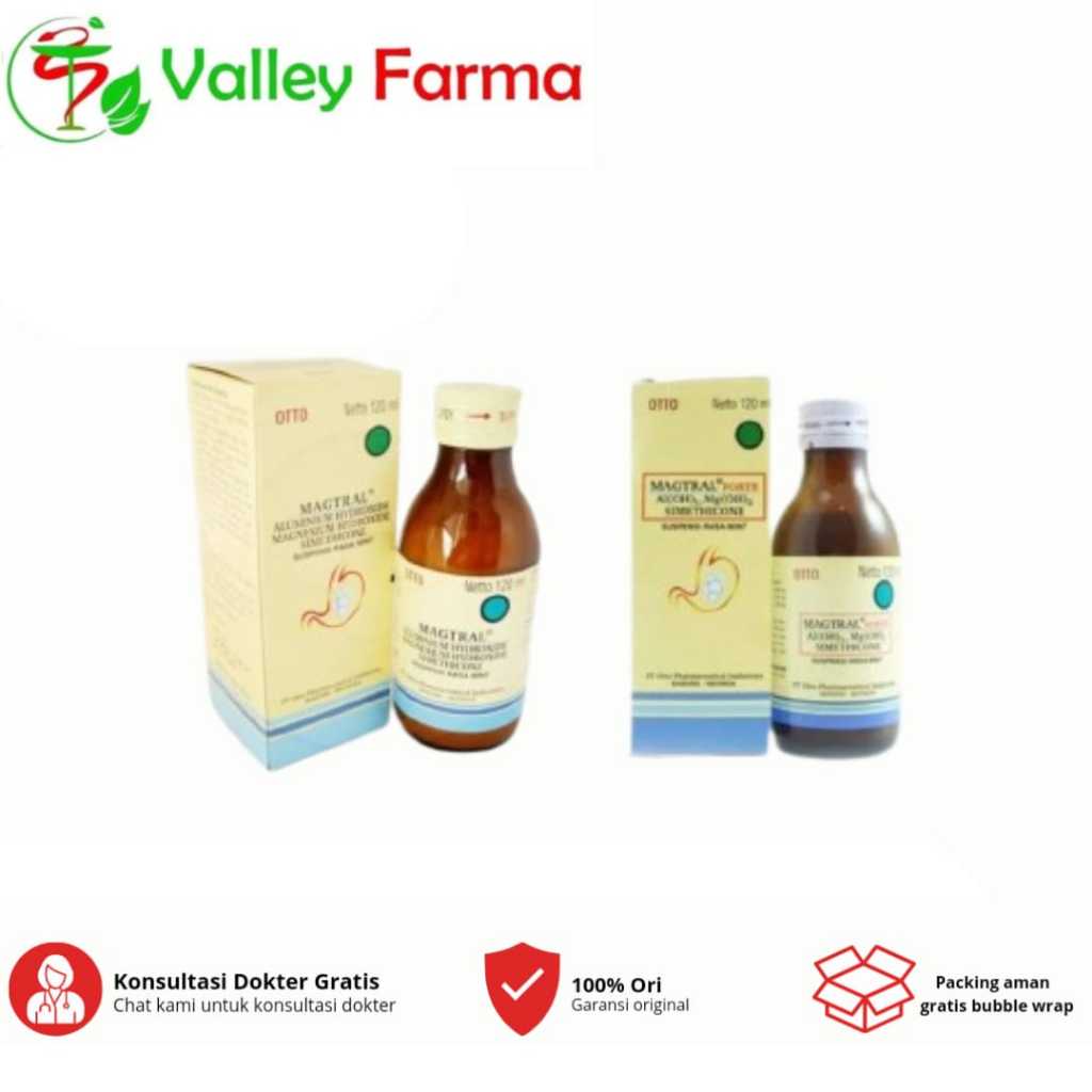 Jual Magtral Sirup / Forte 120 ml - Obat Gangguan Lambung / Sakit Maag ...