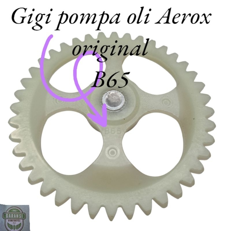 Jual GEAR GIR OIL PUMP GIGI POMPA OLI MOTOR YAMAHA AEROX ORIGINAL B65 | Shopee Indonesia