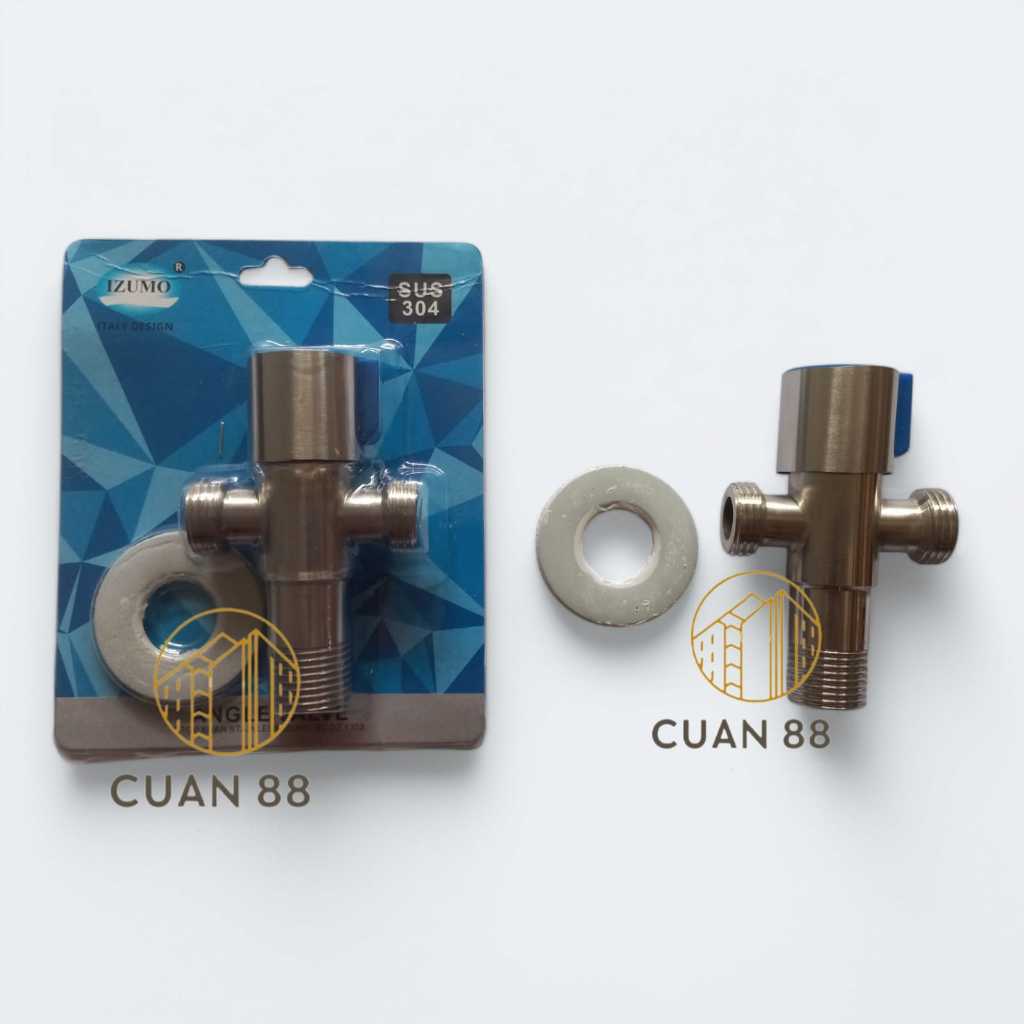 Jual Stop Kran Shower Model T Stainless Izumo / Angle Valve | Shopee ...