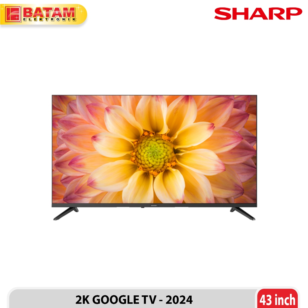 Jual SHARP 2K Google TV 43 Inch 2024 - 2T-C43GH3000i | Shopee Indonesia