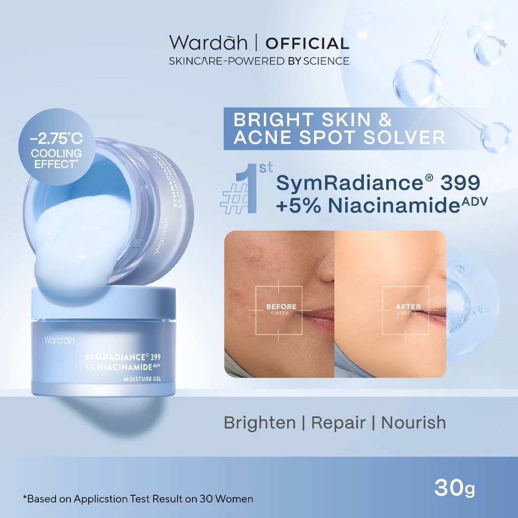 Jual Wardah Symradiance 399 5% Niacinamide ADV Bright & Barrier Boost ...