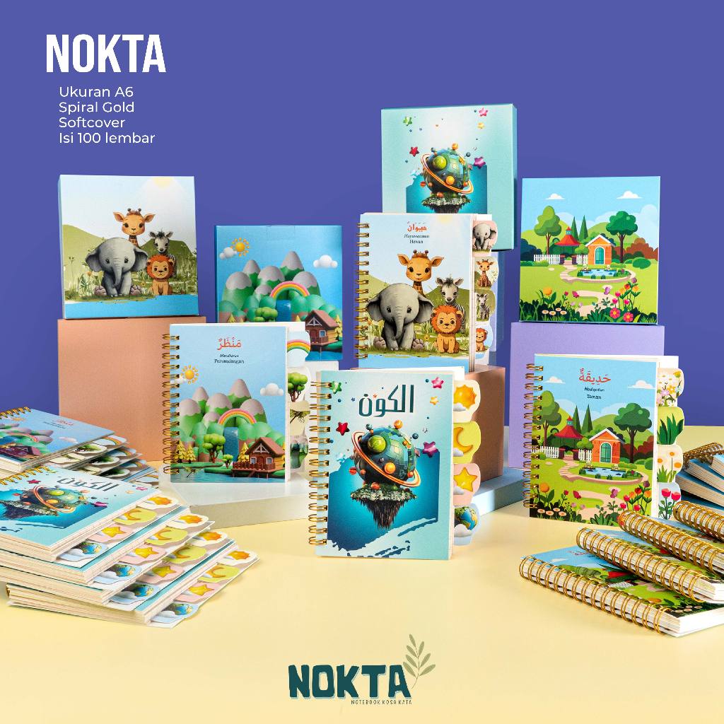 Jual [READY] Nokta (Notebook Kosakata)/Notes Mini A6/Buku Kecil/Notes ...