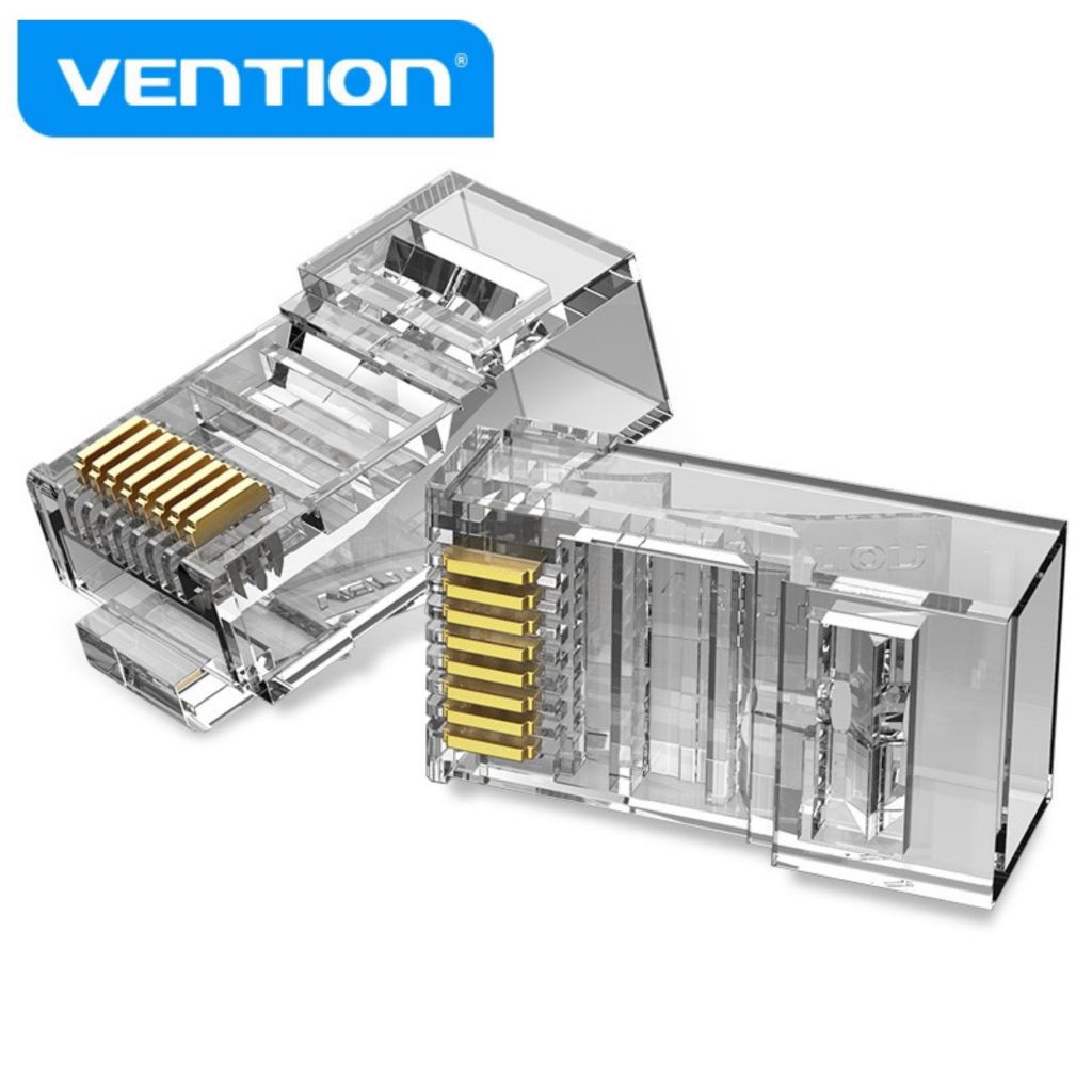 Jual Vention Conector LAN RJ45 UTP CAT5E Fast Ethernet Network - IDB ...