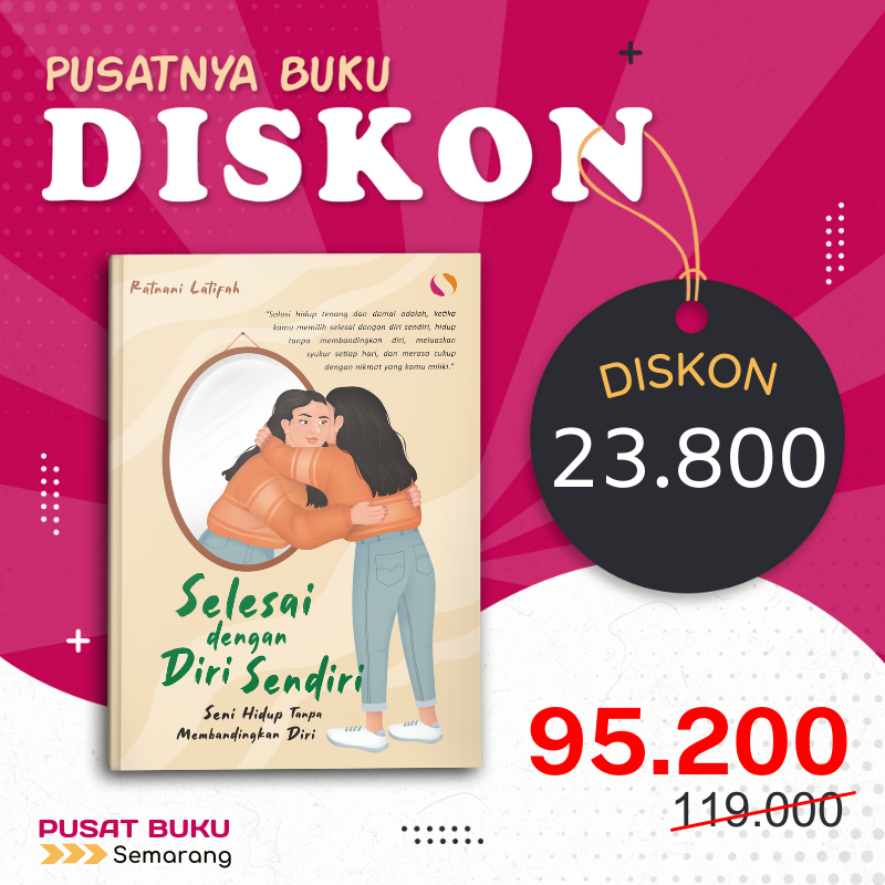Jual Buku Psikologi Motivasi Bacaan Seni Hidup Tanpa Membandingkan dan Selesai Dengan Diri ...