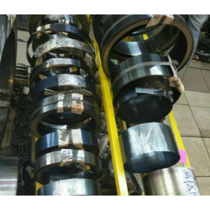 Jual plat baja SK5 baja per spring 0.8mm x 50mm panjang 1000mm | Shopee ...