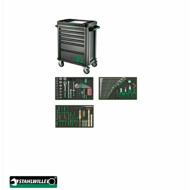 Jual Stahlwille Tool Trolley Incl. 135-Pce Set Of Tools-93/135QR ...