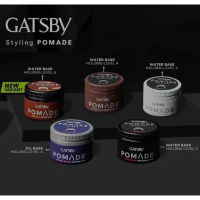 Jual Gatsby Pomade 30 gram & 75 gram (baca diskripsi) | Shopee Indonesia
