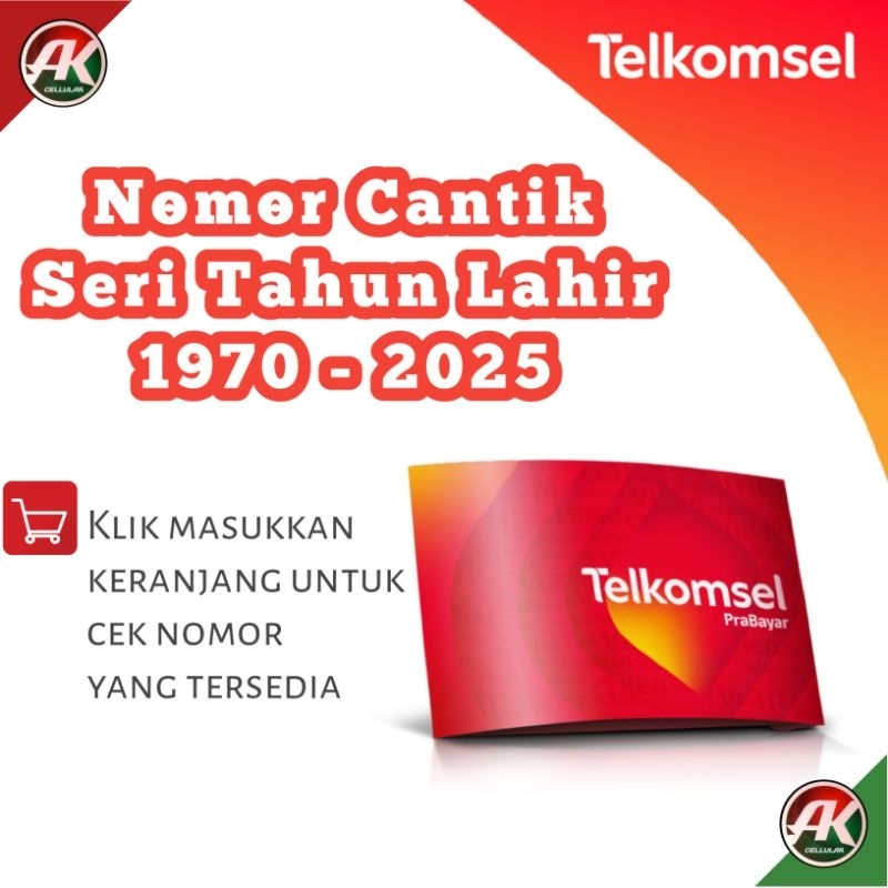 Jual Kartu Perdana Nocan Nomor No Cantik Telkomsel Simpati As Loop Cantik Ekor Seri Tahun Lahir ...