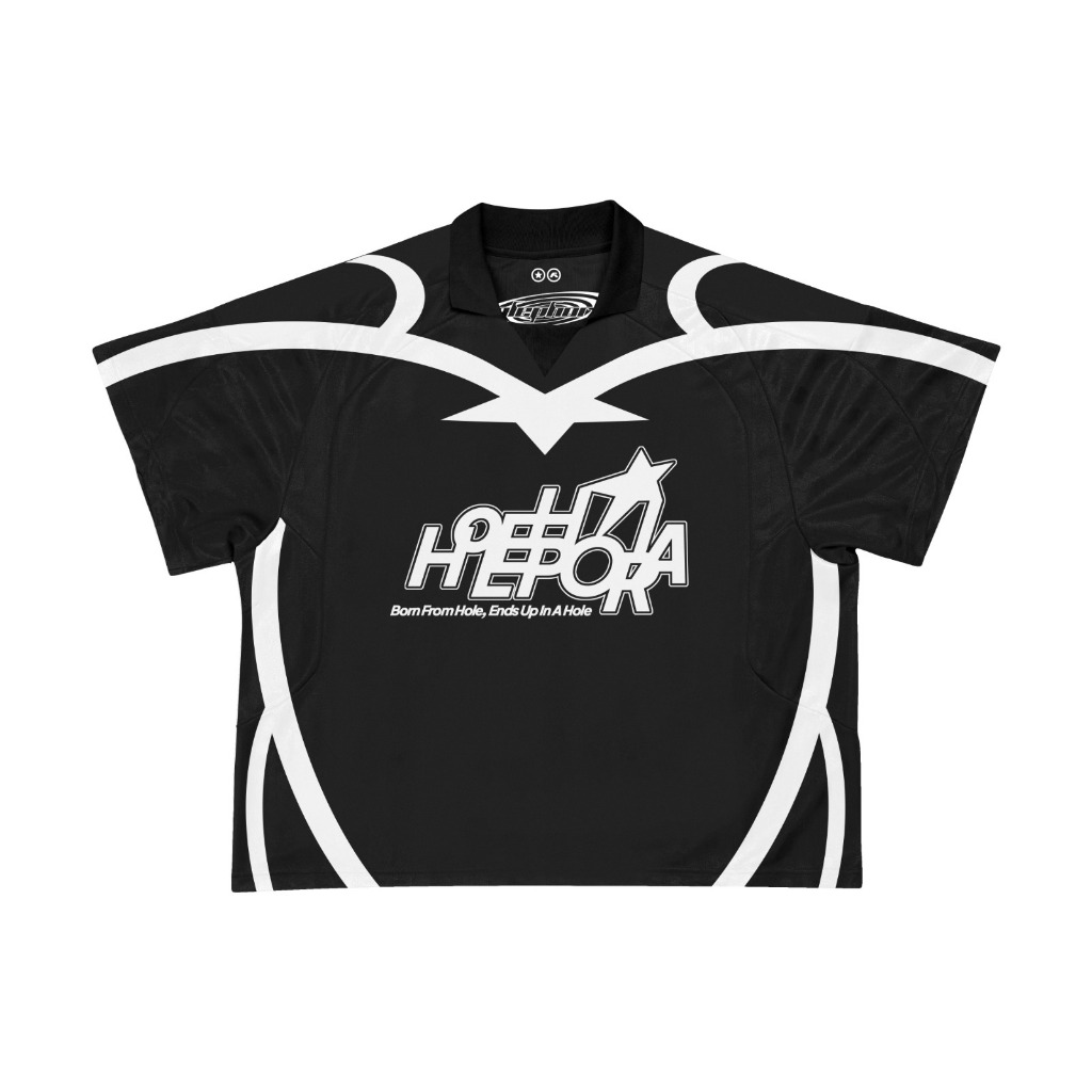 Jual Holephoria - Jersey Boxy Starfall Black | Shopee Indonesia