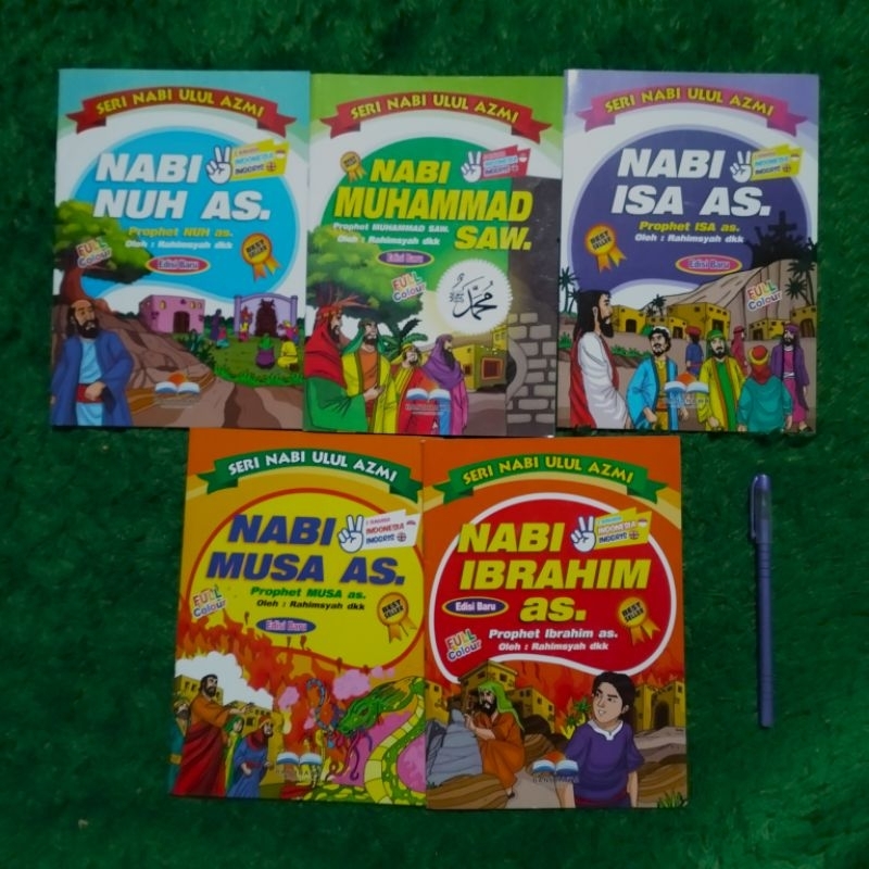 Jual ORIGINAL BUKU SERI NABI ULUL AZMI NABI MUSA AS NABI IBRAHIM AS ...
