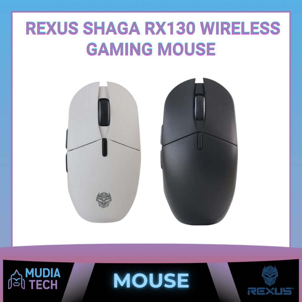 Jual MOUSE REXUS SHAGA RX130 WIRELESS GAMING MOUSE | Includes Charging ...