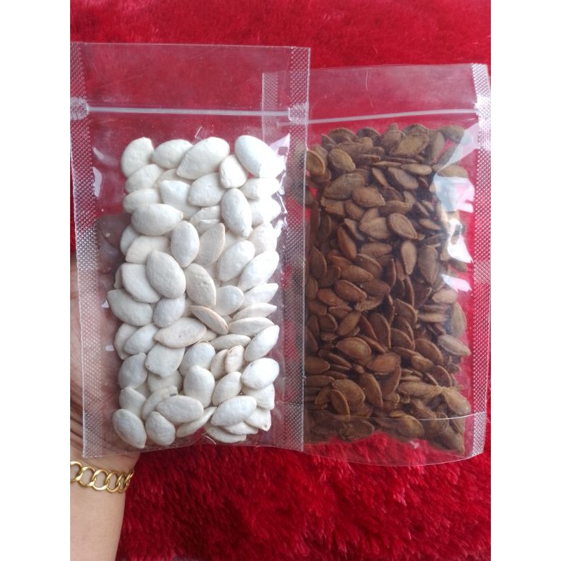 Jual Kuaci Biji Labu/ Kuaci biji waluh Kuning/Putih | Shopee Indonesia