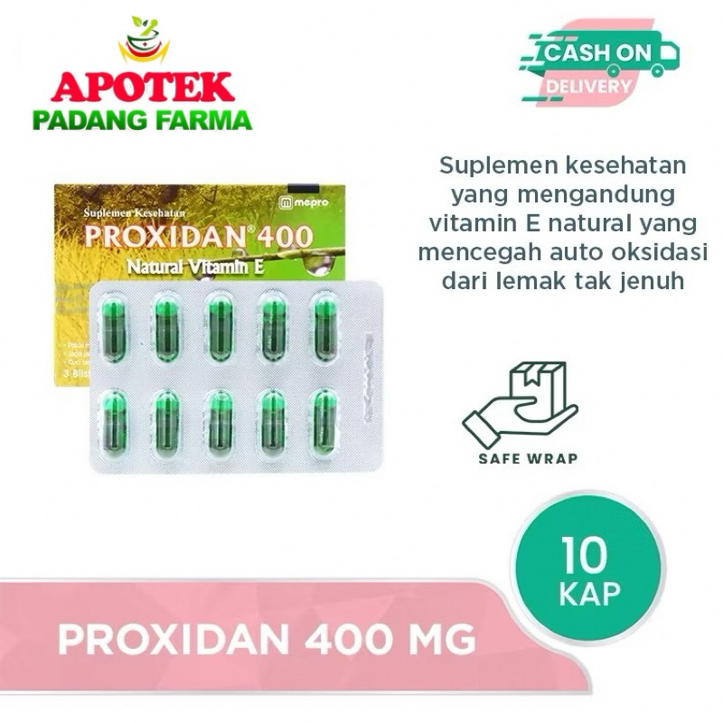 Jual Proxidan 400 MG Natural Vitamin E | Shopee Indonesia