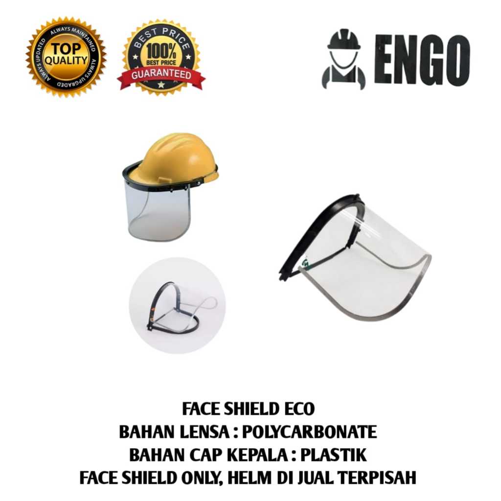 Jual FACE SHIELD HELM PELINDUNG WAJAH FACE SHIELD APD HELM FACE SHIELD ...