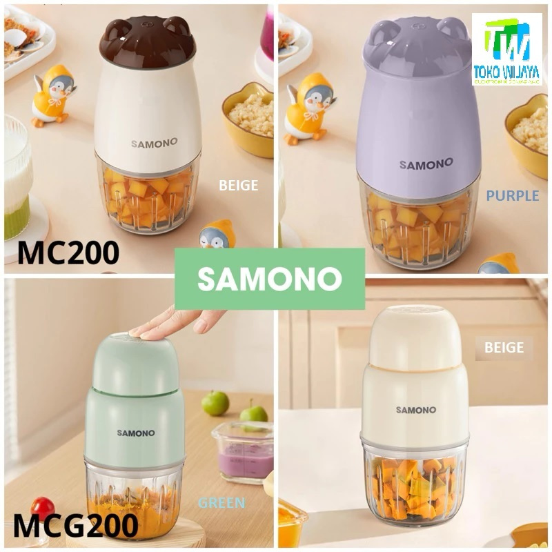 Jual SAMONO Food Processor Food Chopper SW-MC200 / SW MC 200 MCG MCB ...