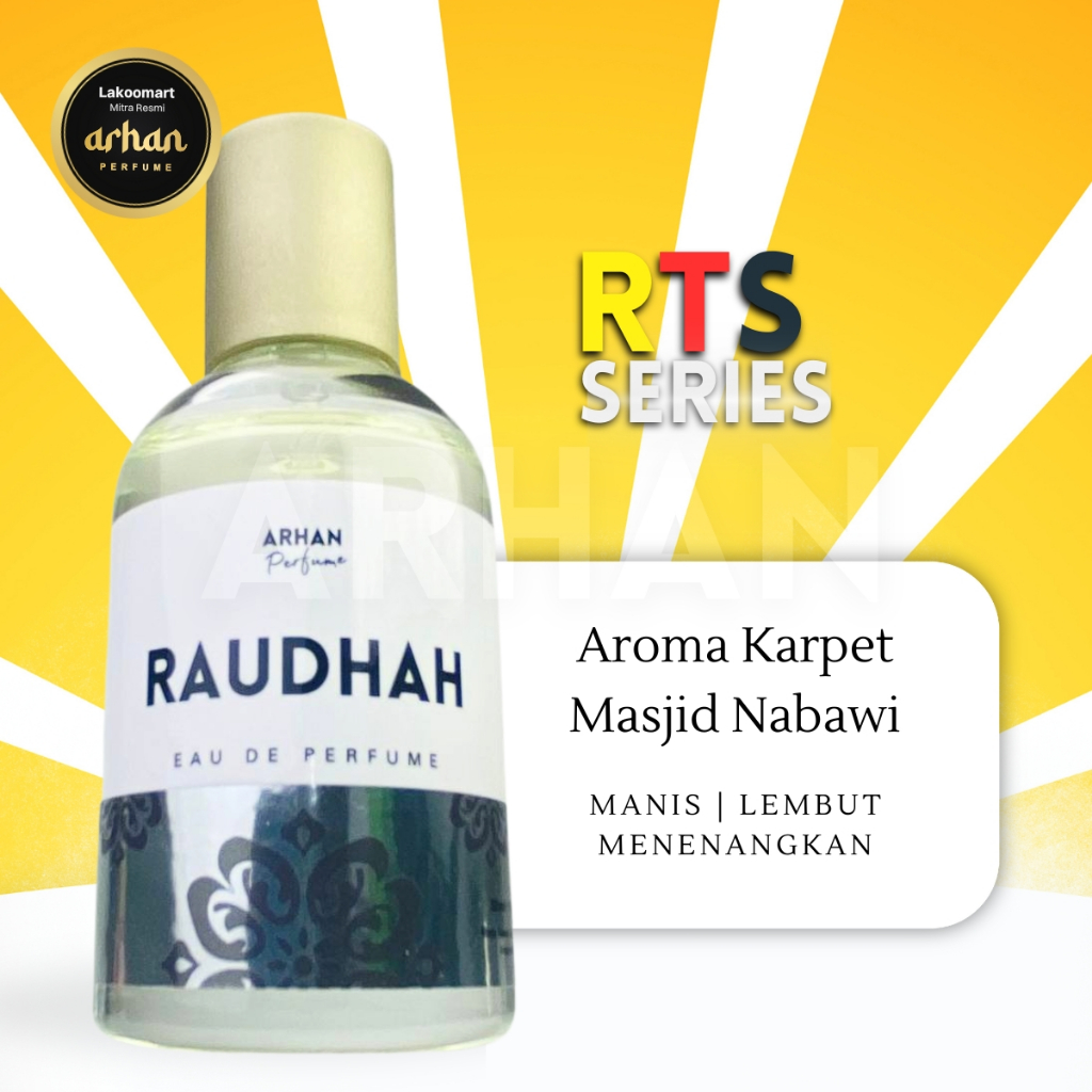 Jual Parfum Raudhah Special Edition Rindu Tanah Suci Series by ARHAN ...