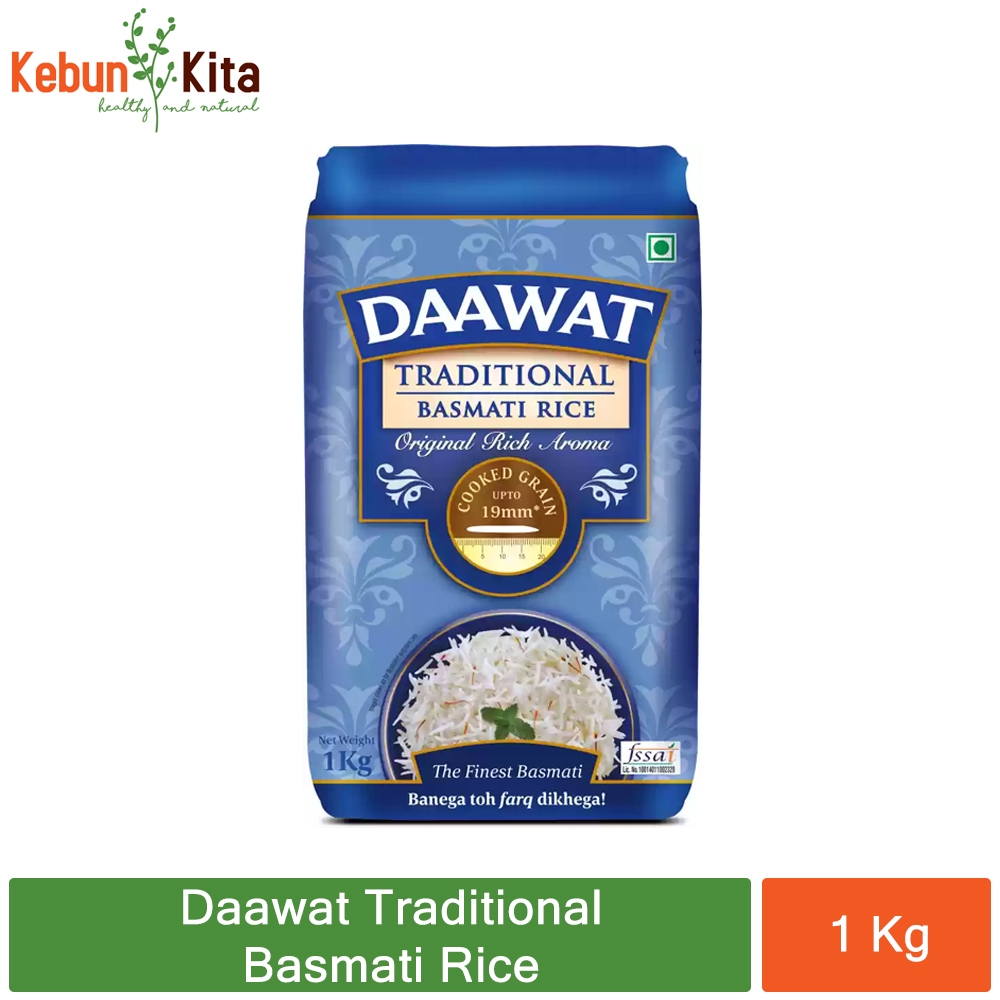 Jual Daawat Traditional Basmati Rice 1 Kg | Shopee Indonesia