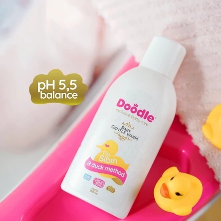 Jual READY BANDUNG DOODLE BABY GENTLE WASH (THE DIBIN: A DUCK METHOD ...
