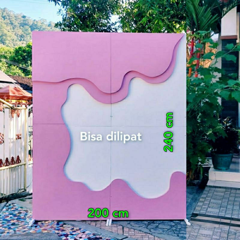 Jual backdrop triplek lamaran.photoboot backdrop kayu triplek bisa ...