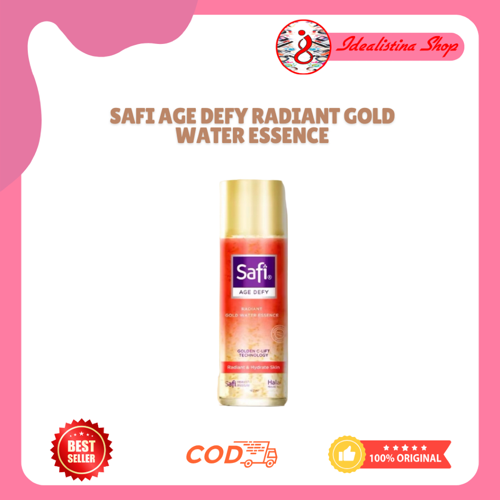Jual Safi Age Defy Radiant Gold Water Essence 102ml | Shopee Indonesia