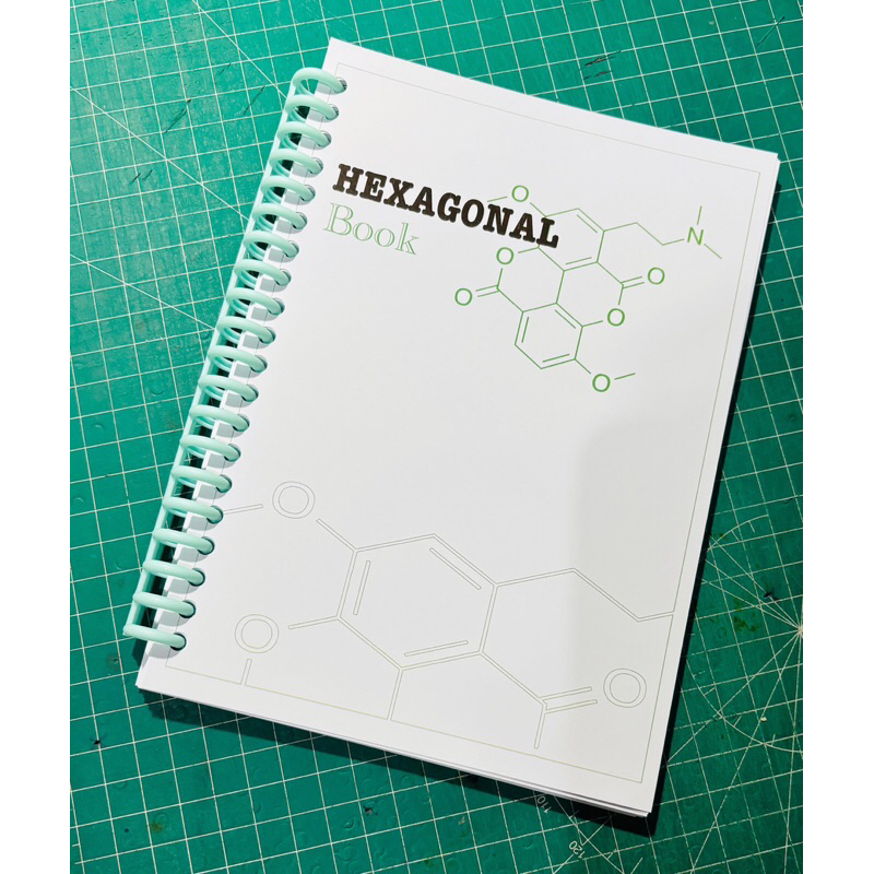 Jual Buku Hexagonal Notebook Graph Journal Jurnal Organic Chemistri ...